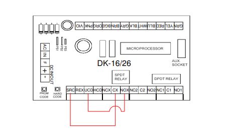 DK-16/26 - Lock out User Codes