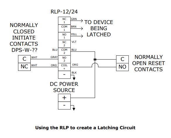 RLP - Latching Circuit- NO